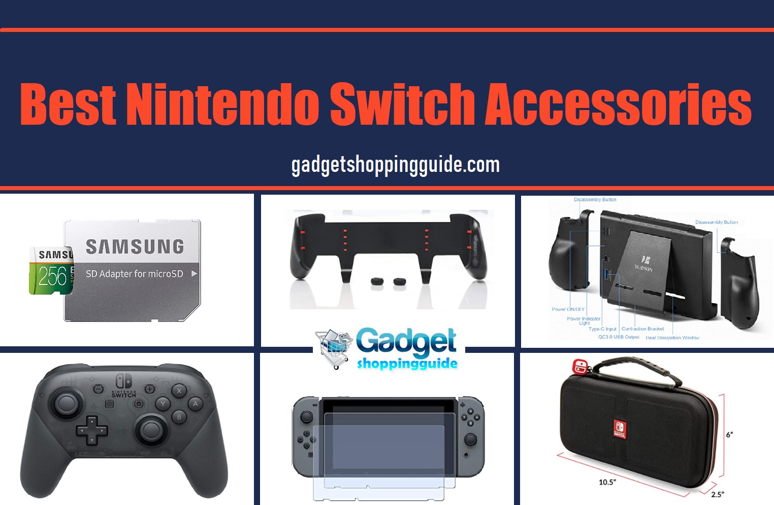 Best Nintendo Switch Accessories - Gadget Shopping Guide